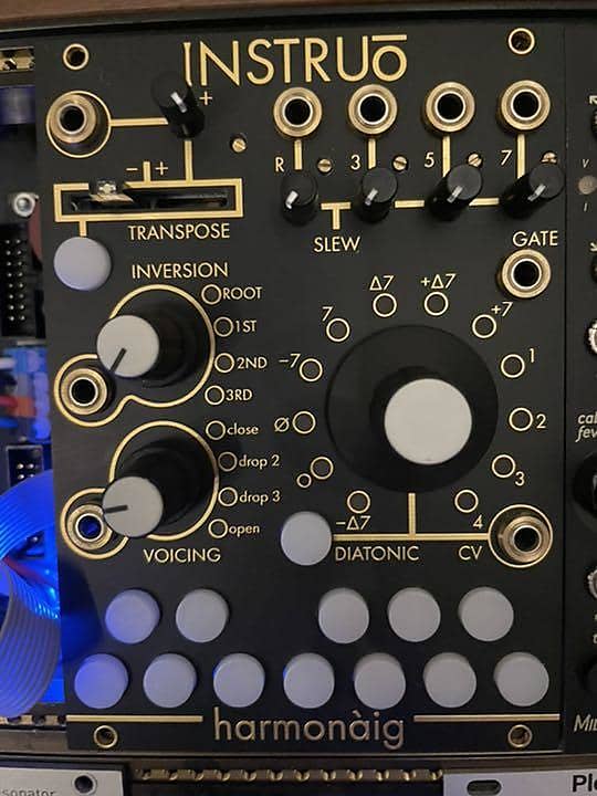 Instruo Harmonaig 2022 - Black & Gold | Reverb