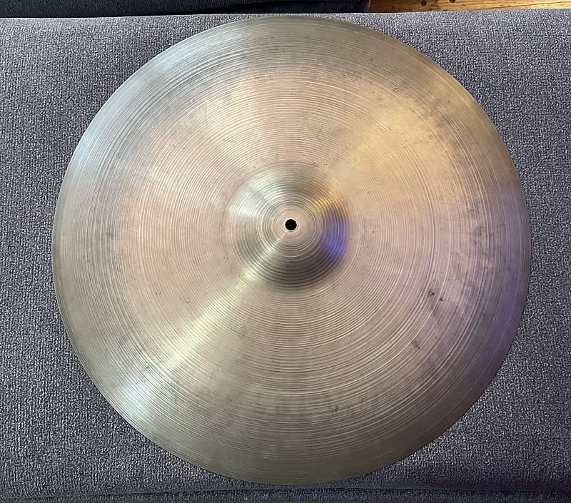 Zildjian 24” Light Ride, 1950’s Transition Stamp | Reverb