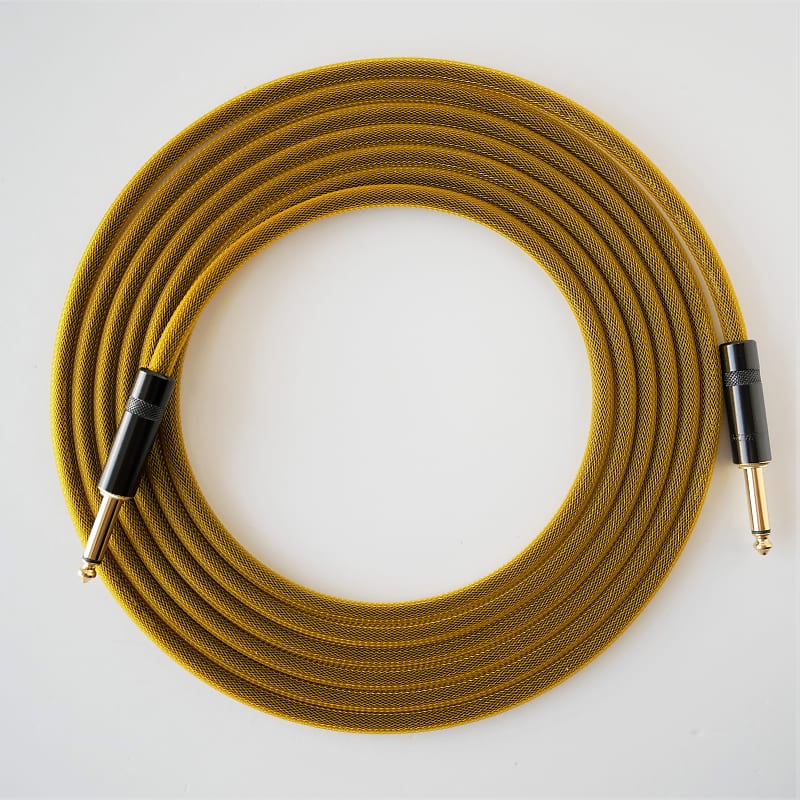 JS 12 ft. New Mogami 2524 Inst. Cable, Goldshine TFlex, Rean | Reverb