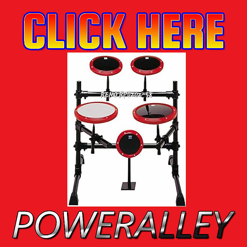 Remo RP0202-58 5-Piece Tunable Practice Drum Pad Kit/Set | Reverb