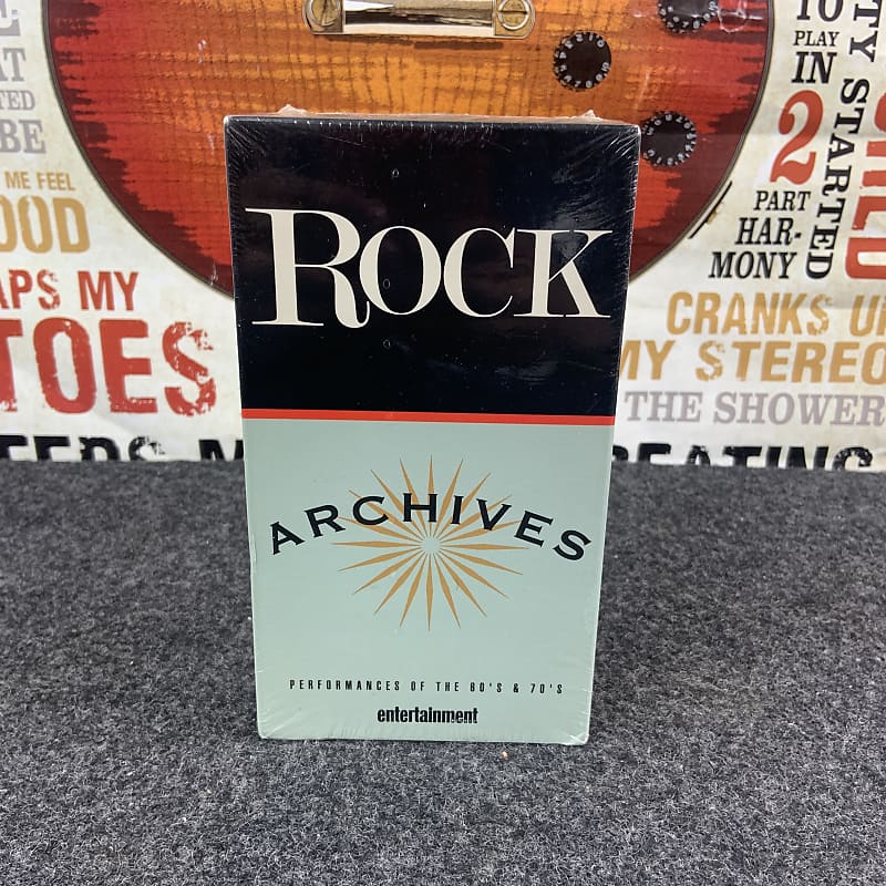 Rock Archives Performances Of The 60's & 70's VHS Tape | Reverb