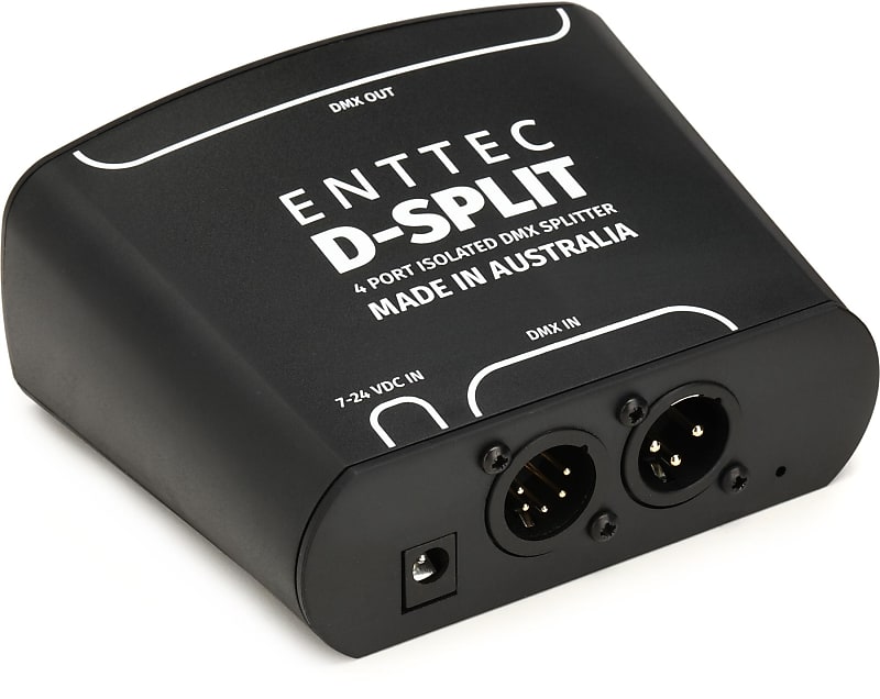 ENTTEC D-SPLIT 512-Ch DMX 3-pin Splitter/Isolator (2-pack) | Reverb