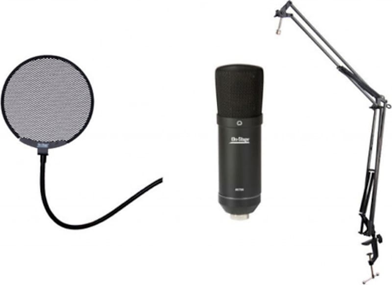On-Stage ASB700 USB Large Diaphragm Condenser Microphone | Reverb
