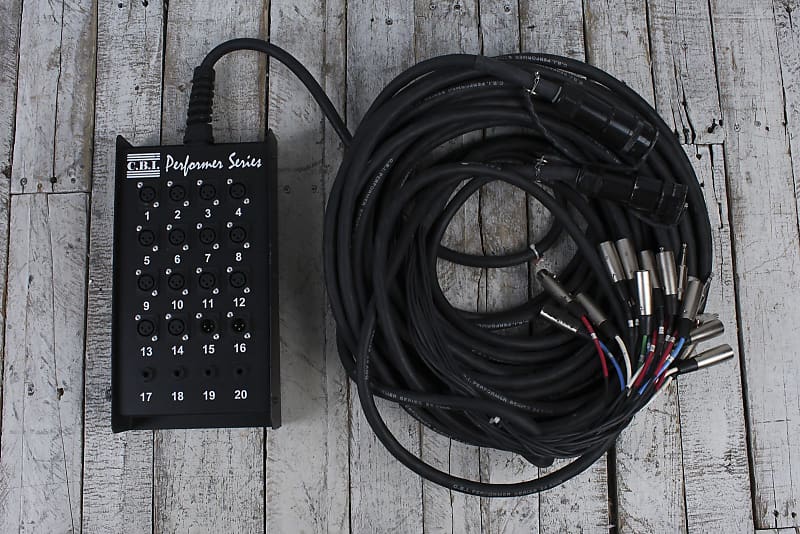 CBI Performer Series 16 x 4 Audio Snake with 100 Foot Cable | Reverb