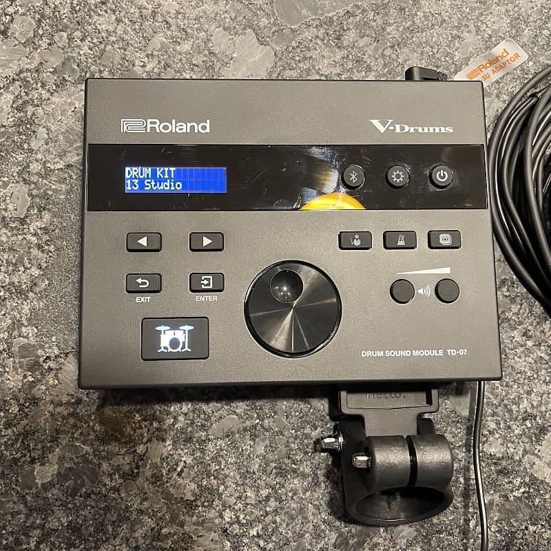 Roland TD-07 drum module with cable harness | Reverb