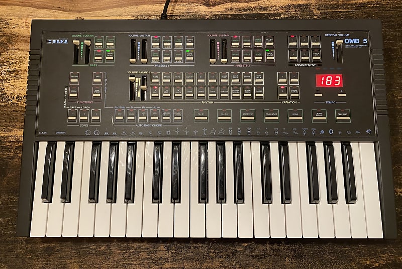 Elka OMB 5 - Italo Disco Arranger Keyboard | Reverb UK