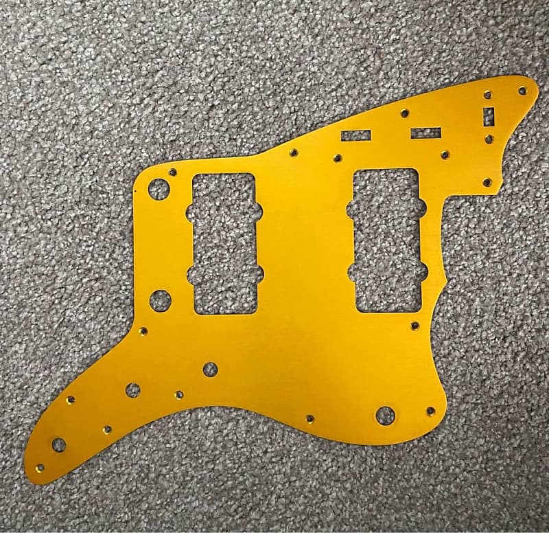 Fender Jazzmaster MIJ gold anodized pickguard | Reverb Australia