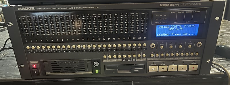 Mackie HDR 24/96 - 24 Channel Hard Disc Recorder | Reverb