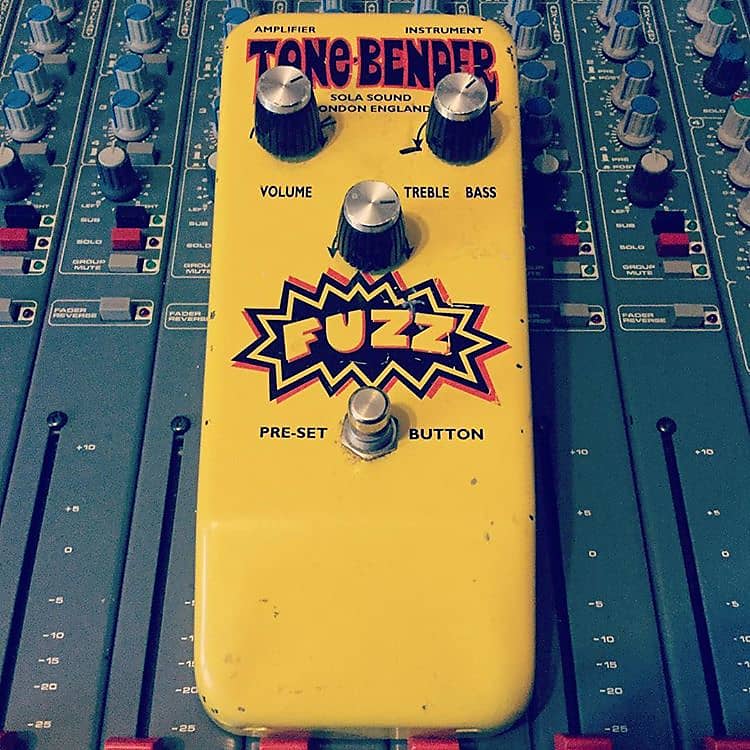 Sola Sound tonebender Yellow fuzz 2000’s Ex Gary Moore | Reverb