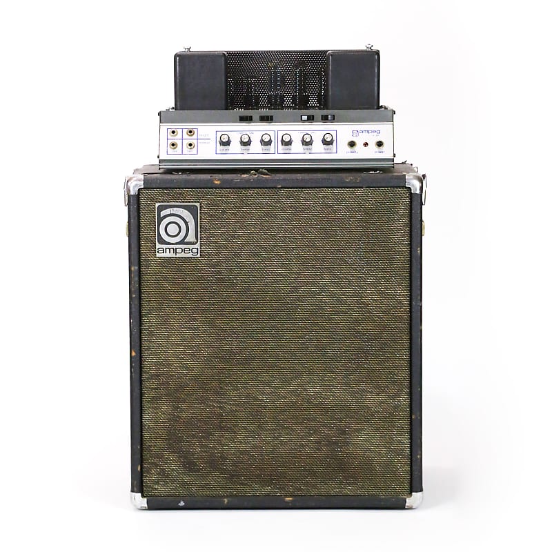 1969 Ampeg B-15N Portaflex 15” CTS Speaker B15NC Blue Line | Reverb