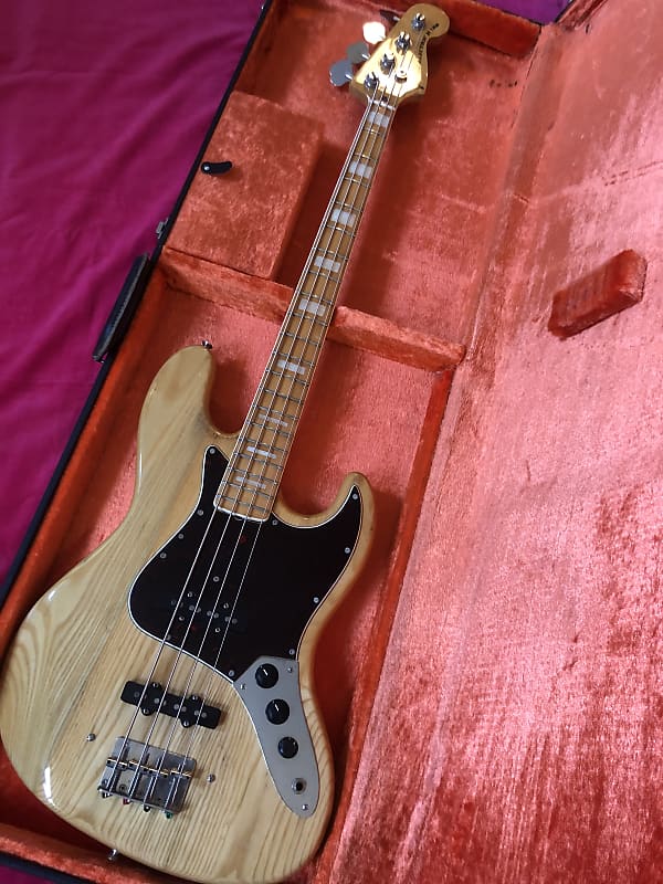 Rare Greco Jazz Bass 1975 Japan Blocs Inlays maple neck | Reverb
