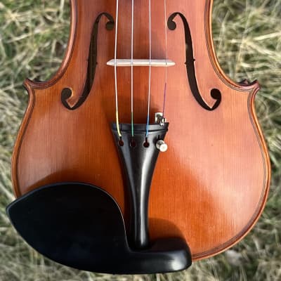 Beautiful Shell Maple Guarneri Del Gesu model Violin 4/4 | Reverb