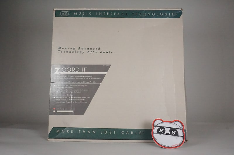 MIT (MUSIC INTERFACE TECHNOLOGIES) ZCORD II IEC POWER CABLE | Reverb