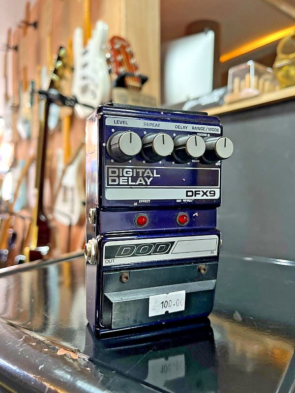 DOD Digital Delay DFX9 (Aftermarket Battery Cover) Guitar | Reverb