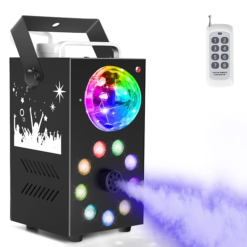 Fog Machine, 700W Smoke Machine With 3500 Cfm Fog, 9 Led | Reverb