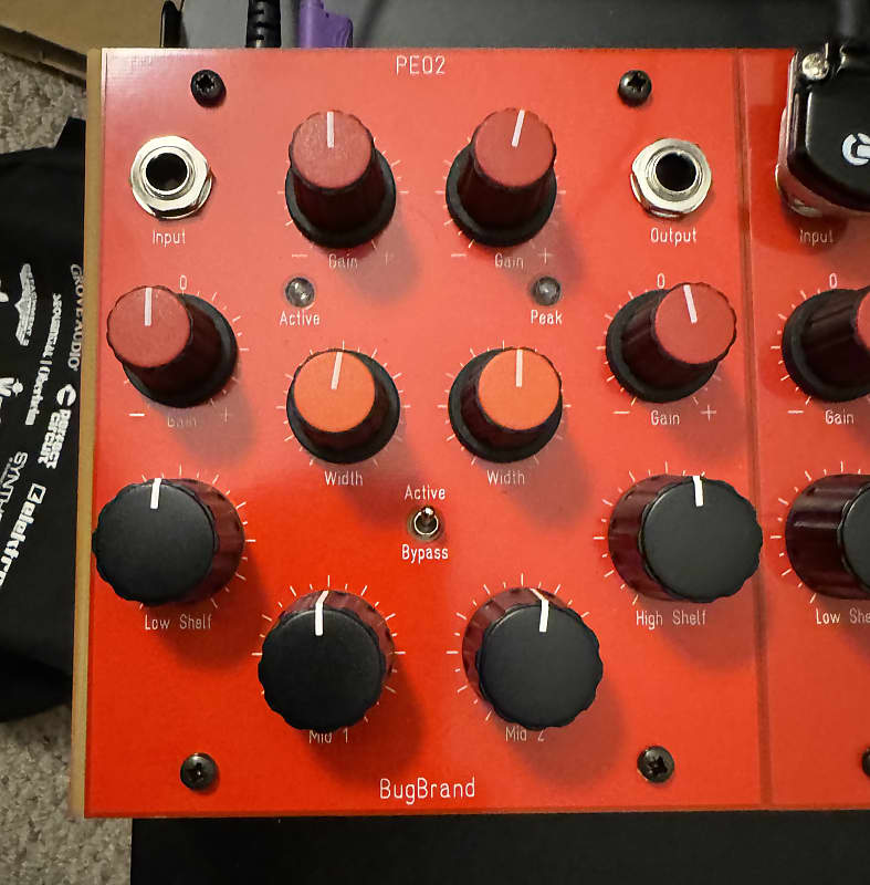 Bugbrand PEQ2 2024 module only - Red | Reverb