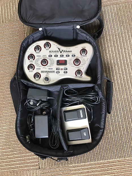 Behringer Bass V-Amp w/ Footswitch & Bag | Reverb
