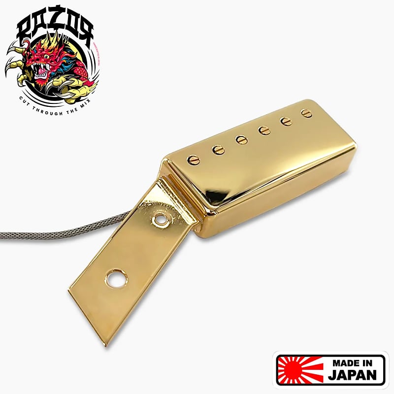Razor Jazz Bucker Floating Humbucking Pickguard Mount Pickup | Reverb