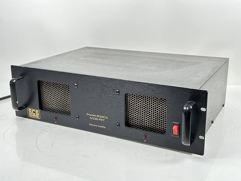 Vintage SCS Sound Code Systems 2350A Reference Amplifier | Reverb UK