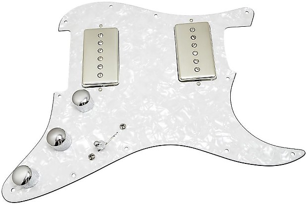 Loaded Stratocaster Pickguard w/ Seymour Duncan Phat Cat | Reverb