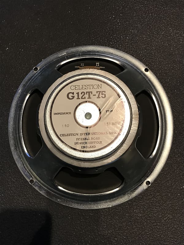 Celestion G12T-75 Speaker Non-Working | Reverb