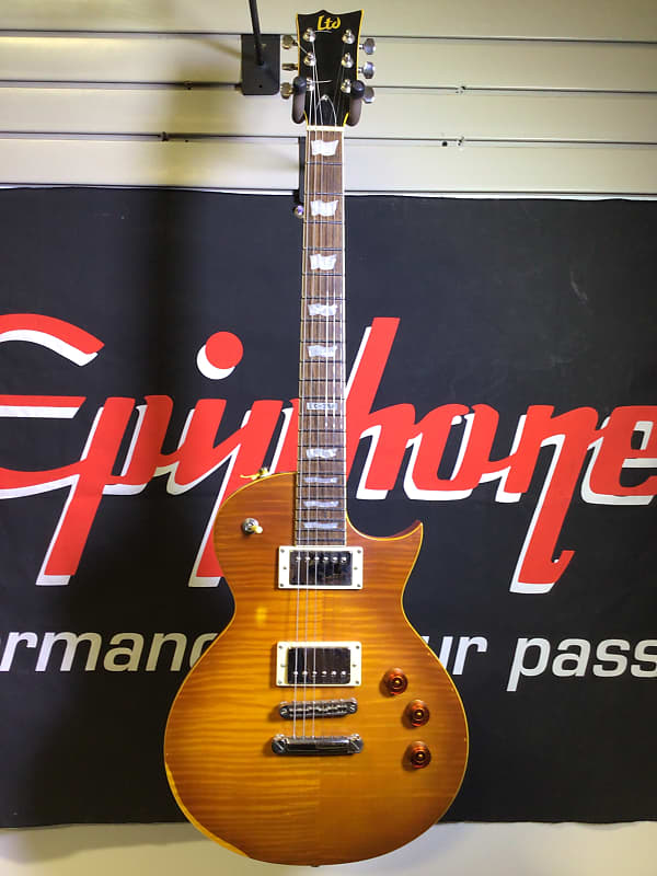 ESP LTD EC-256 Distressed | Reverb