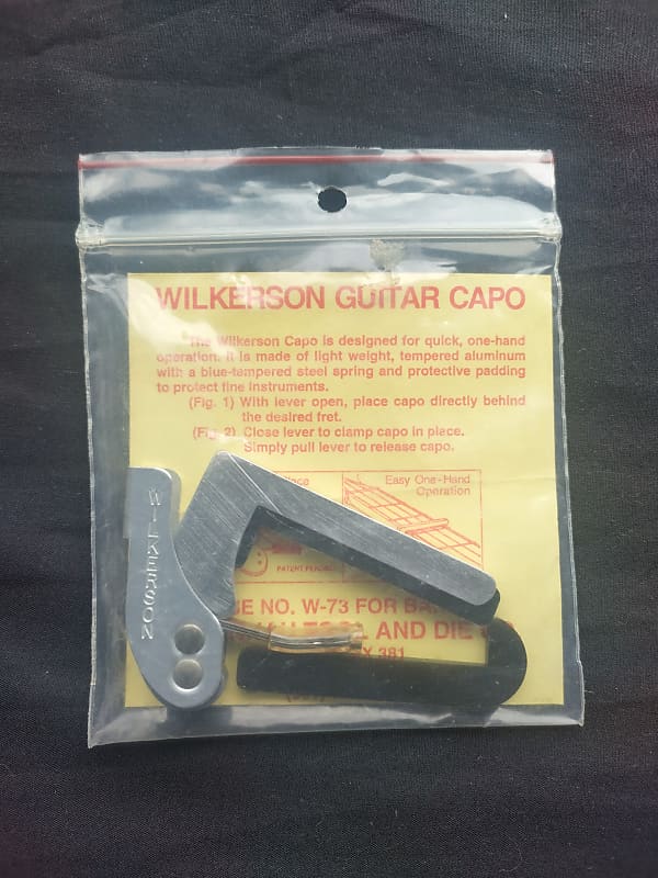 Wilkinson Guitar Capo (Guitar Torture Device) - Aluminum | Reverb