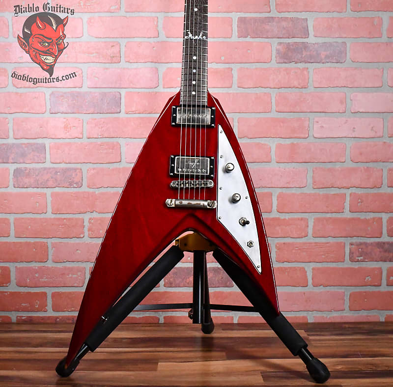 ESP Custom Shop Brahma Super V Custom George Lynch Cherry | Reverb