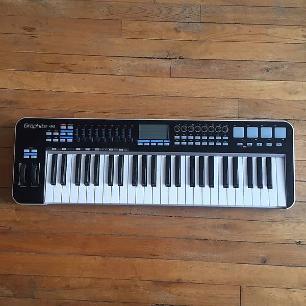 Samson Graphite 49 USB MIDI Keyboard Controller | Reverb