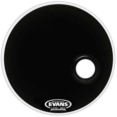 Evans BD26REMAD REMAD Resonant Bass Drum Head - 26" | Reverb