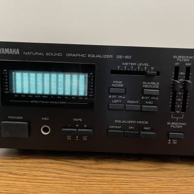 Yamaha GE-60 Natural Sound Stereo Graphic Equalizer | Reverb