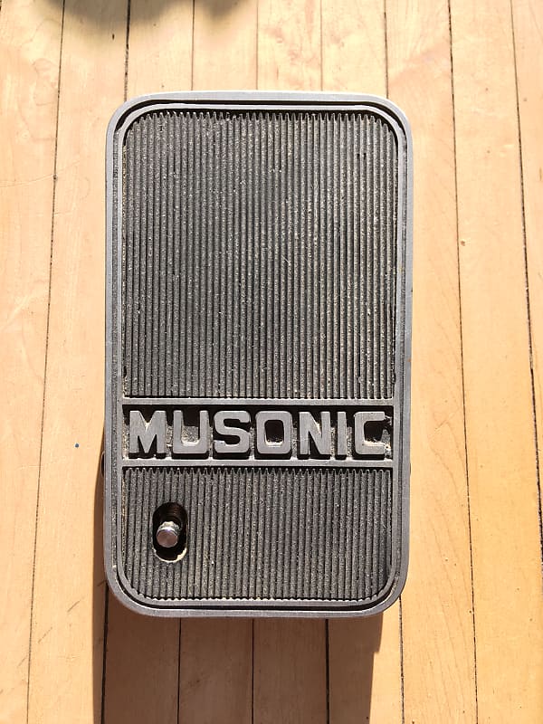 Musonic VP-100 Variable Speed Phaser Rare 1970's Grey | Reverb