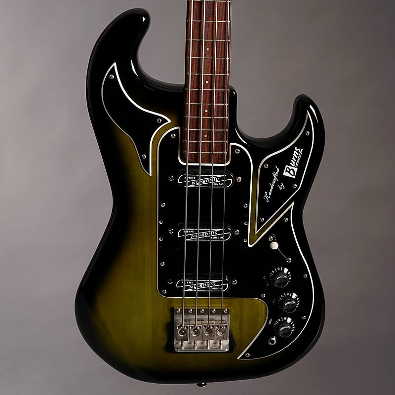 Burns Shadows 1964 Reissue Custom Elite - Greenburst | Reverb