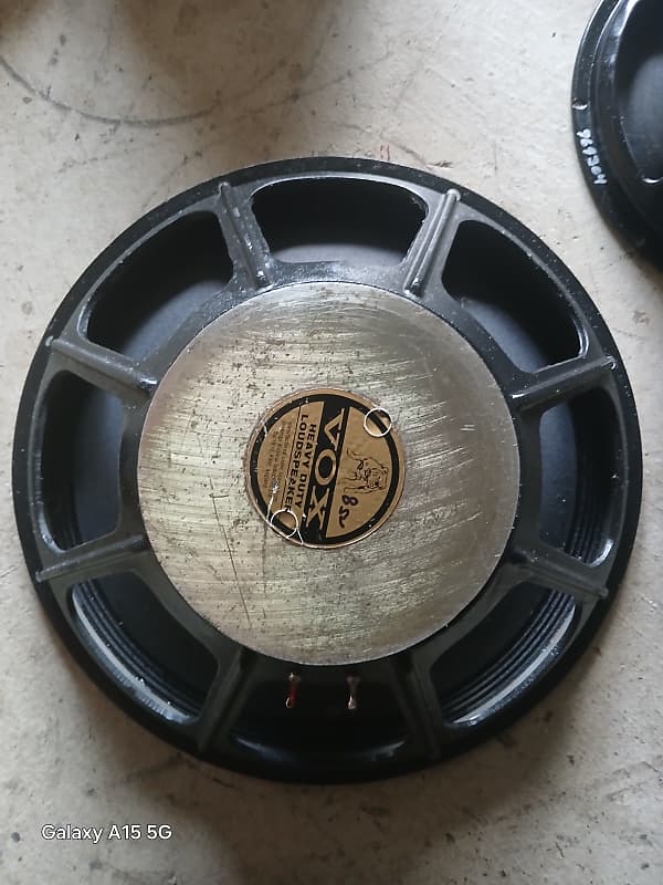 VOX SPEAKER 18" BASS SPEAKER HEAVY DUTY MONSTER | Reverb