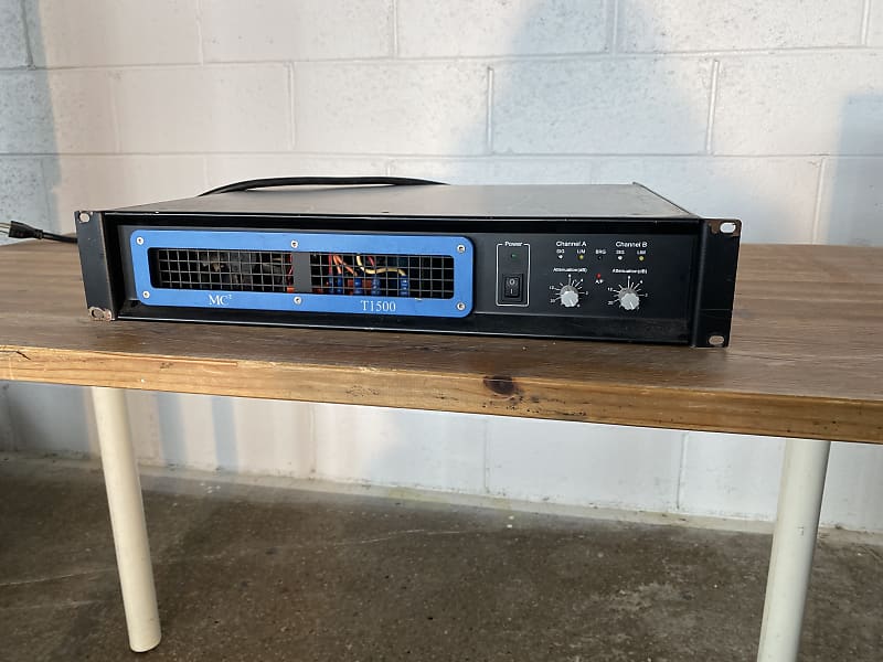 MC2 Power Amplifier T1500 2000’s | Reverb
