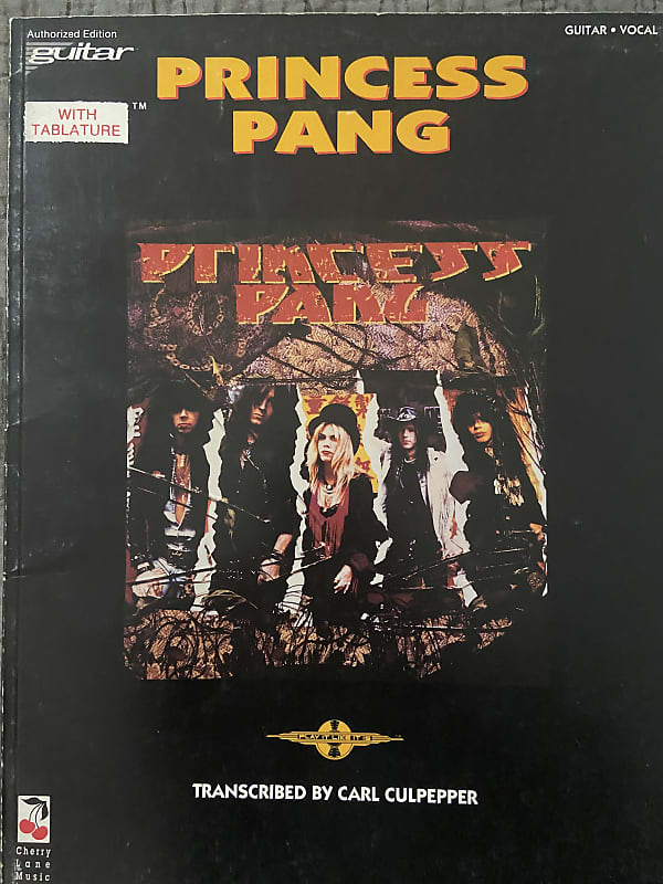 Princess Pang - S/T - Guitar Tab / Tablature Book | Reverb