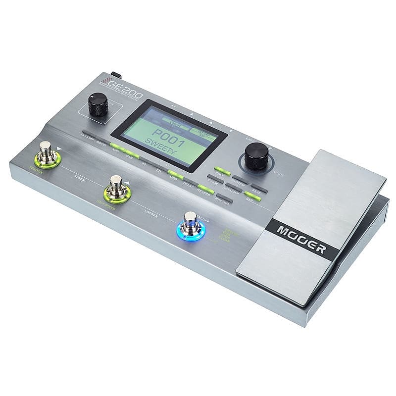 MOOER GE-200 - Guitar Multi-Effects Processor | Reverb