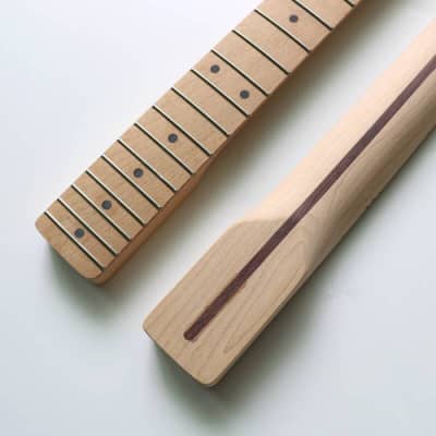 Unfinished Roasted Canadian Maple Tele Neck | Reverb UK