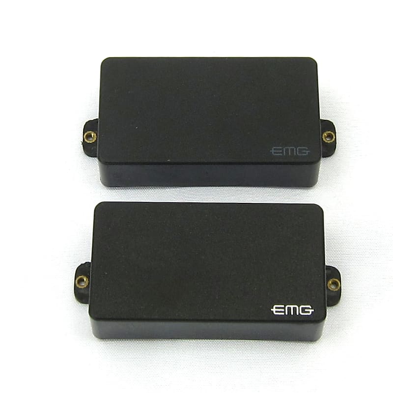 EMG 60 / 81 Active Humbucker Pickup Set, Black | Reverb