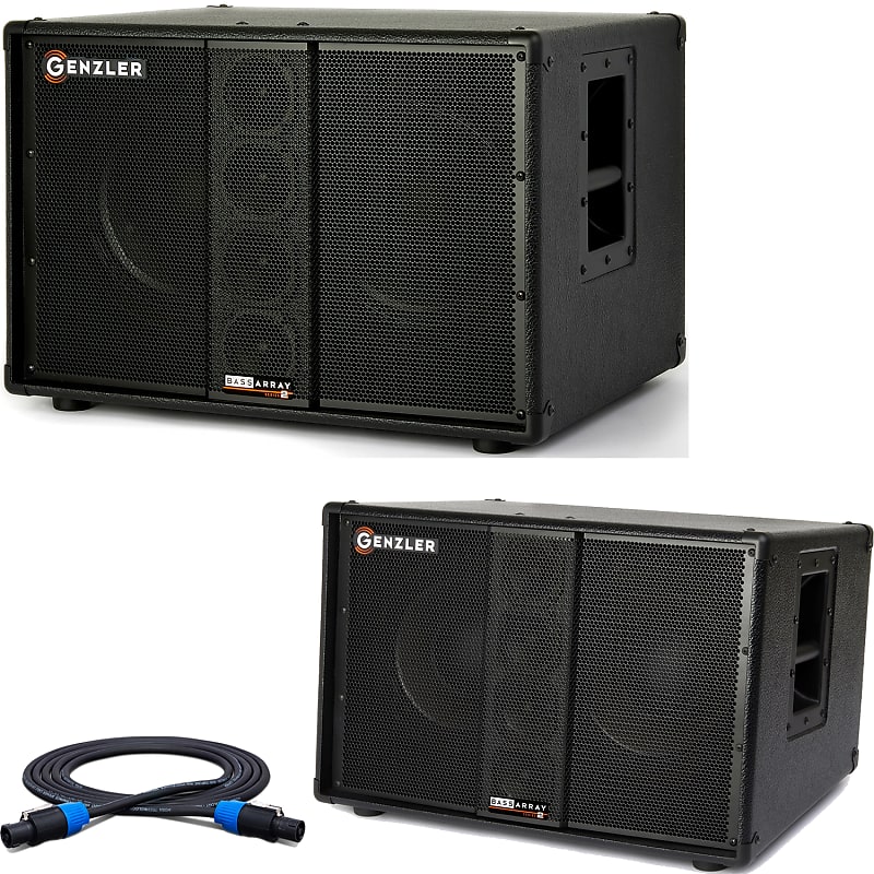 Genzler Bass Array Series 2 Straight 2x10 / 4x3 Array Cab & | Reverb