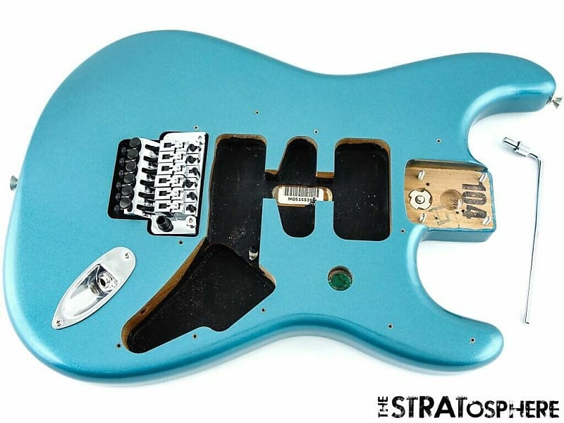 2020 Fender Player Floyd Rose Stratocaster Strat BODY & | Reverb