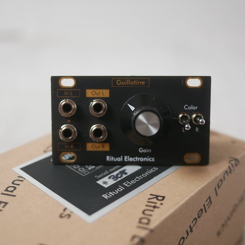 Ritual Electronics Guillotine Eurorack 1U Distortion Module | Reverb