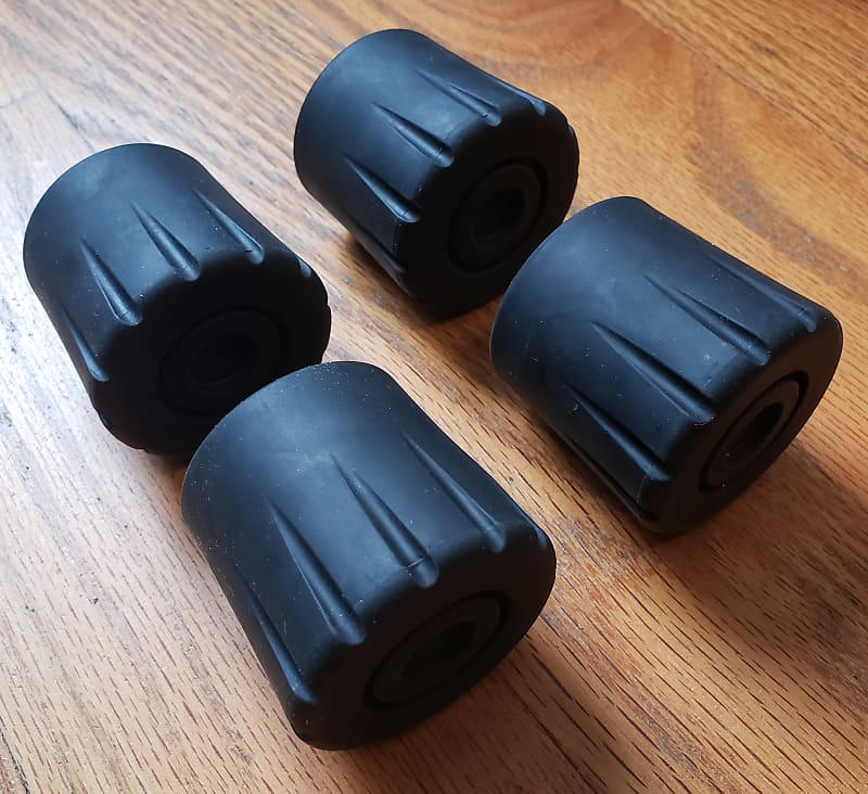 Pack of 4 Roland V-Drums 1.5" Tube Rack Rubber Foot. | Reverb
