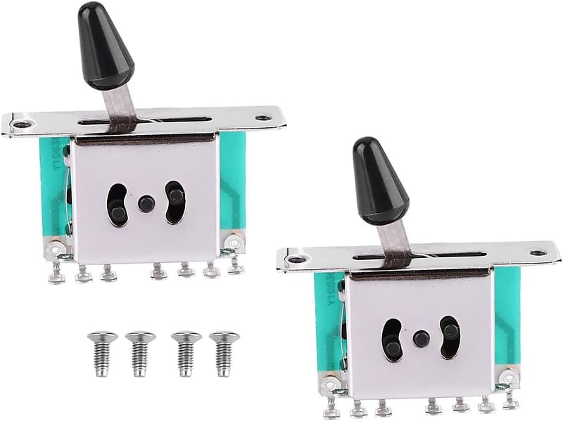 5 Way Guitar Pickup Lever Toggle Switch Compatible with Strat | Reverb