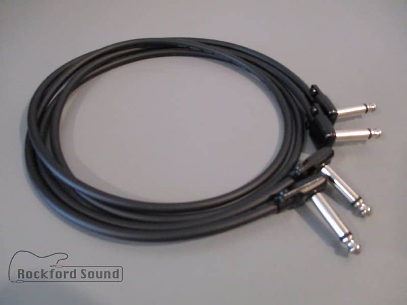 36 inch | 2 pack | Mogami W2319 Patch Cables, Right Angle | Reverb