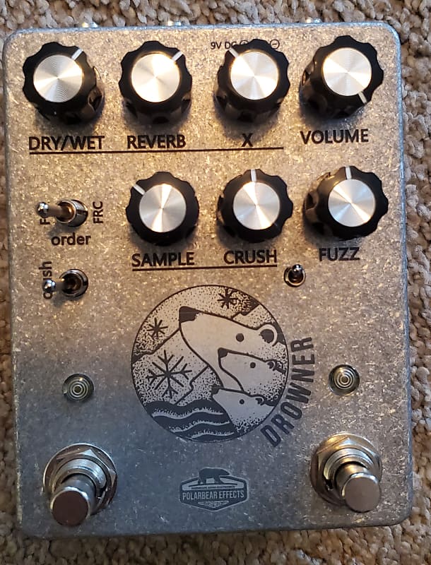 Polarbear Effects Drowner v2 2020s - Silver | Reverb