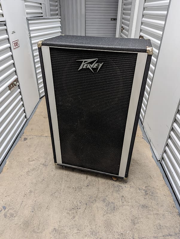Vintage 1970s Peavey 2x15 Bass/Guitar Cab 4 Ohms | Reverb