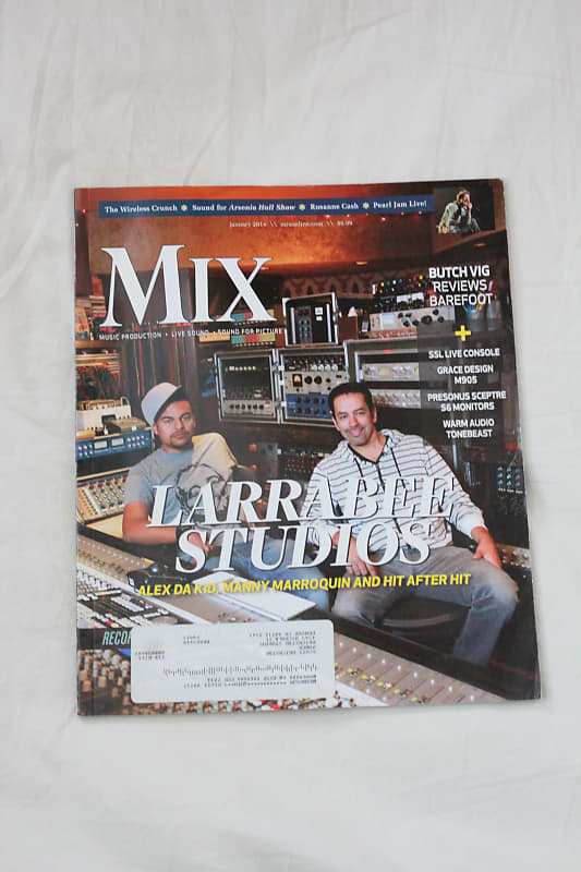 Mix Magazine Back Issue January 2014 | Reverb