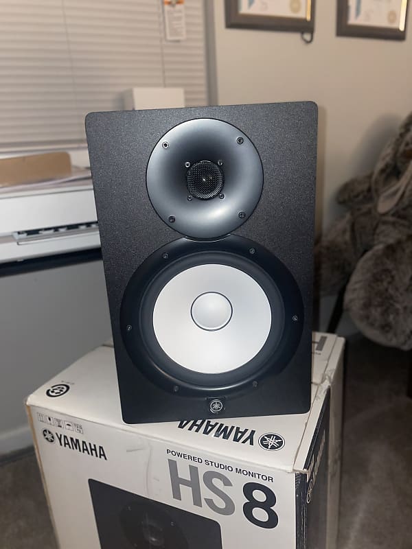 Yamaha HS8 Powered Studio Monitor (Pair) 2015 - Present - | Reverb