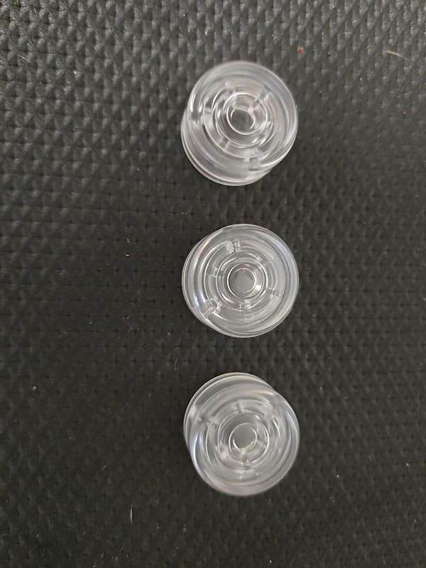 Footswitch Pedal Button Toppers - Clear | Reverb